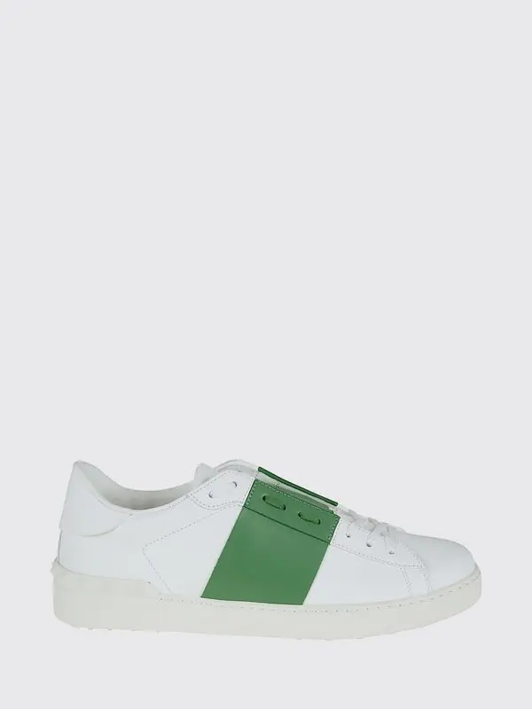 Valentino Garavani Open Leather Sneakers - White