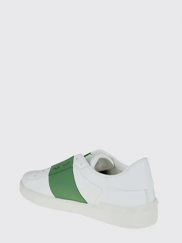 Valentino Garavani Open Leather Sneakers - White