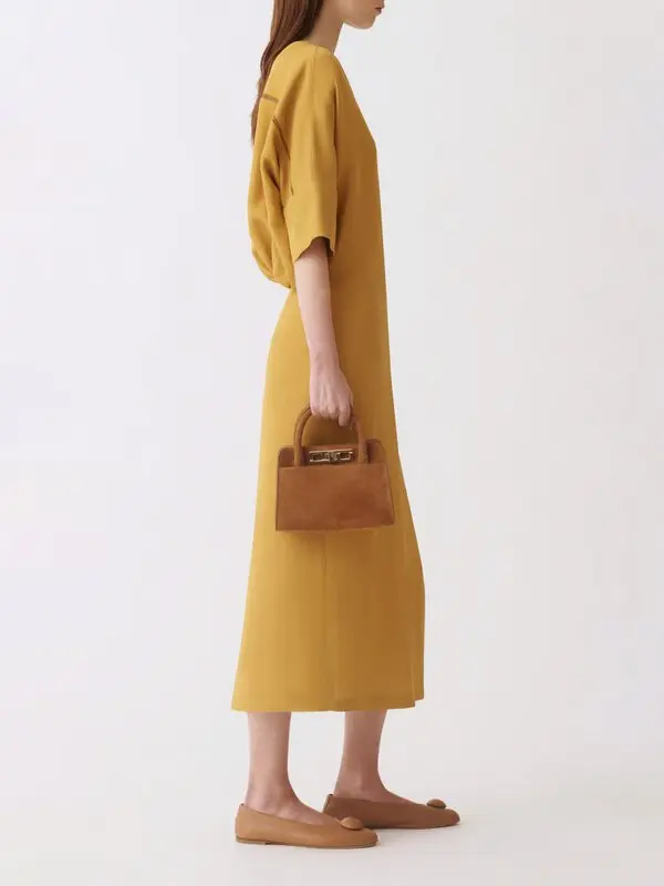 Fabiana Filippi Midi Dress - Mustard