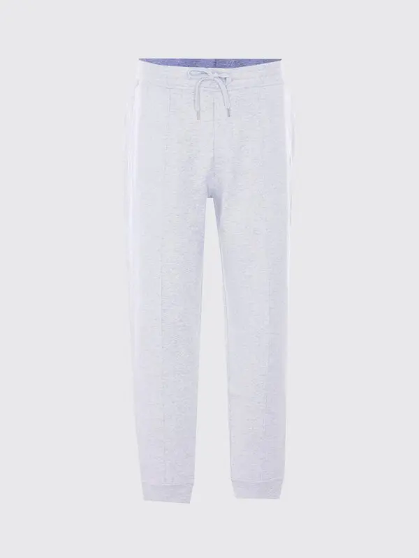 Brunello Cucinelli Cotton Blend Jogging Trousers - Grey