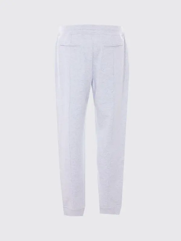Brunello Cucinelli Cotton Blend Jogging Trousers - Grey