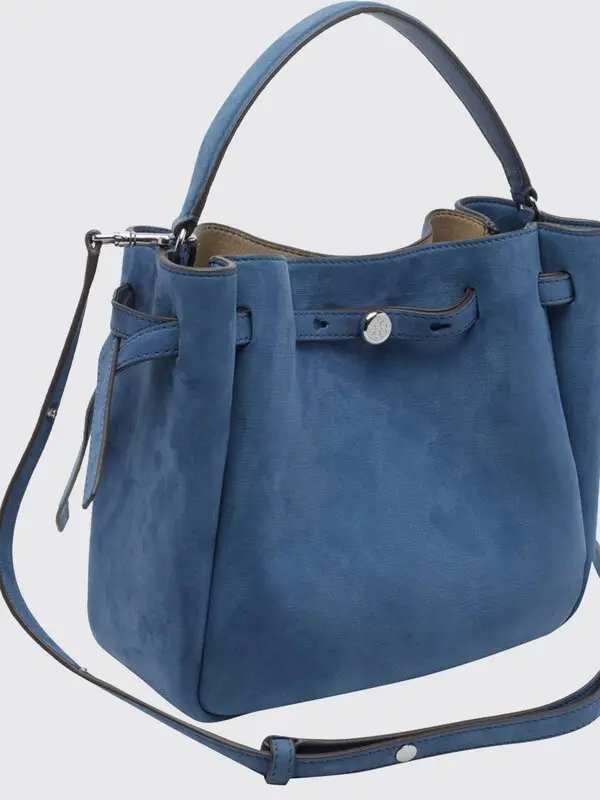 Tory Burch Romy Mini Nubuck Leather Bucket Bag