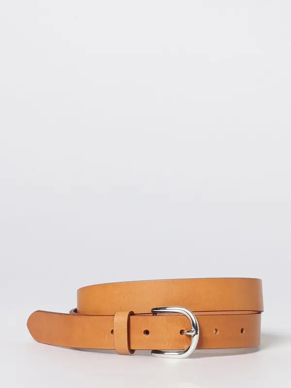 Isabel Marant Étoile Zap Leather Belt - Beige