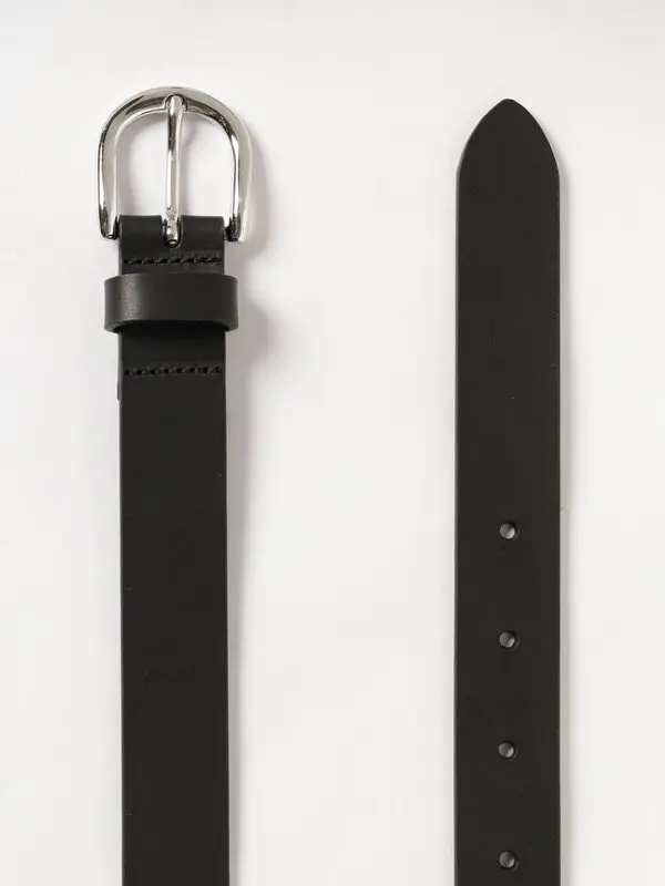 Isabel Marant Étoile Zap Leather Belt - Black