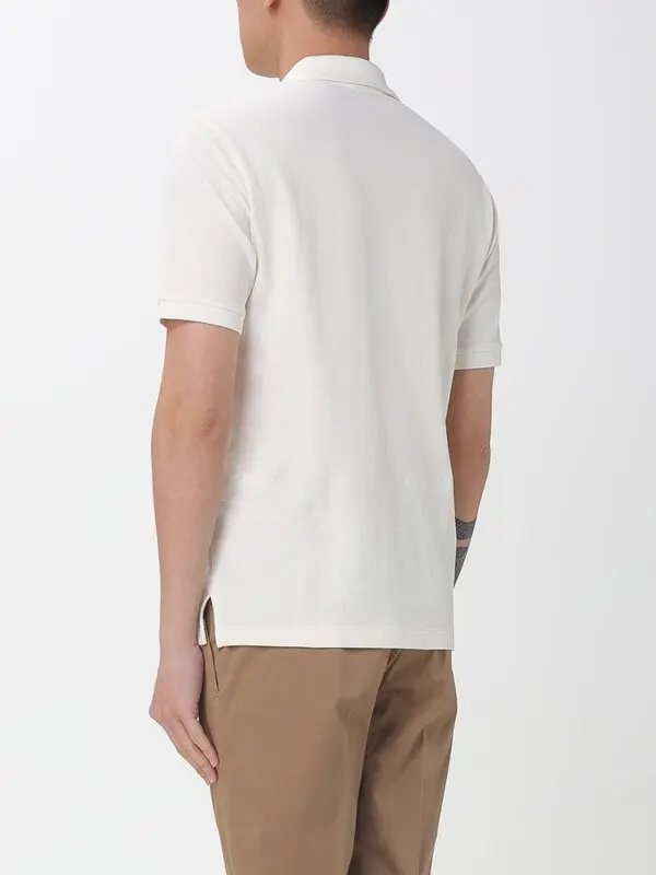 Emporio Armani Cotton Polo Shirt - White