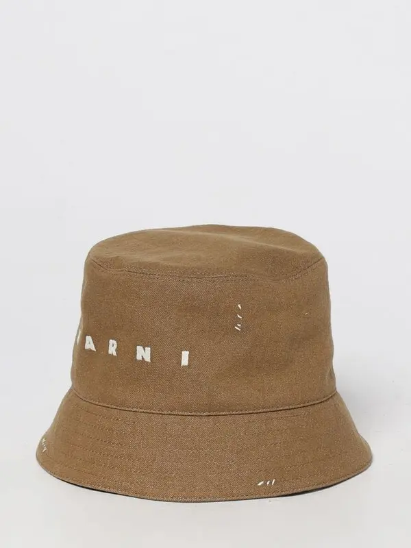 Marni Bucket Hat - Beige