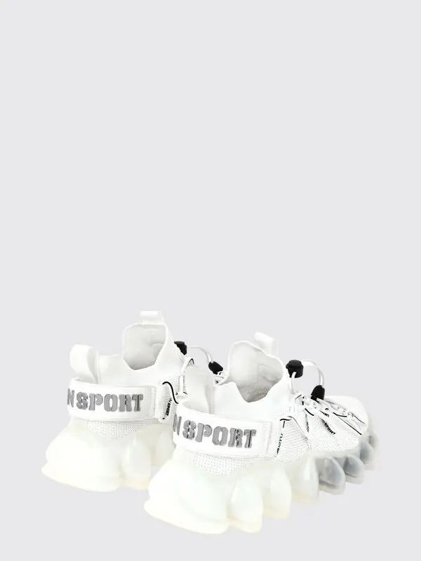 PLEIN SPORT Lace Up Sneakers - White