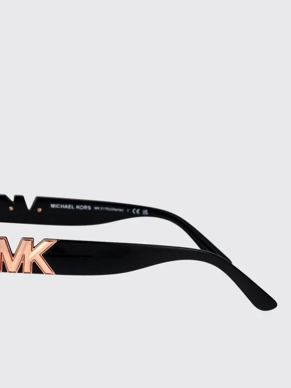 Michael Kors Sunglasses With Rose Gold Tone Mk Logo Detail