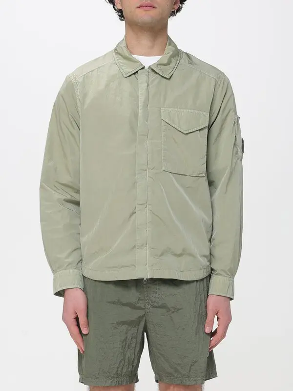 C.P. COMPANY Technical Fabric Jacket - Grey