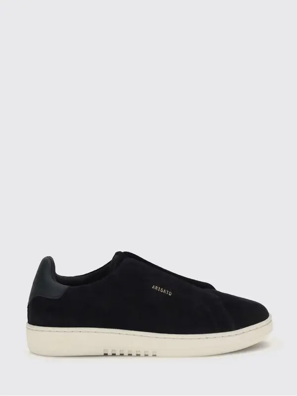 Axel Arigato Dice Laceless Calf Leather And Suede Slip-on Sneakers - Blue