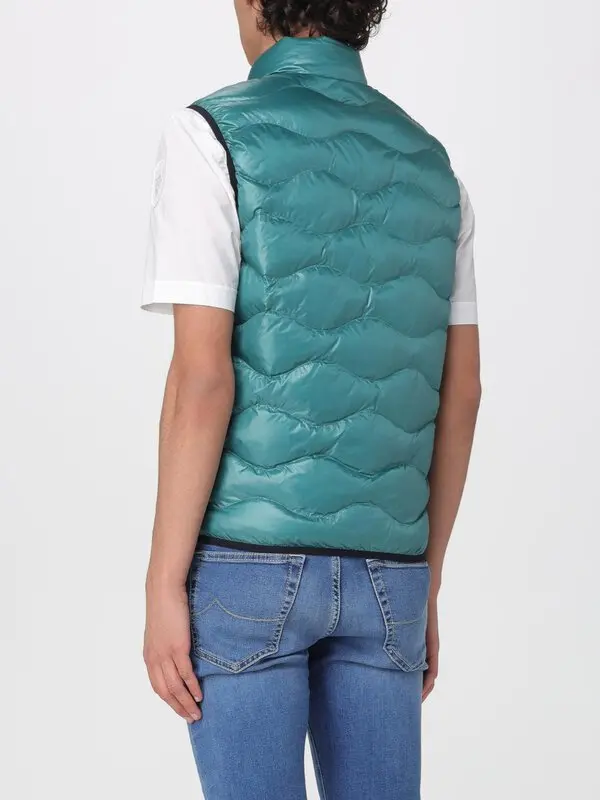 BLAUER. Quilted Nylon Vest - Green