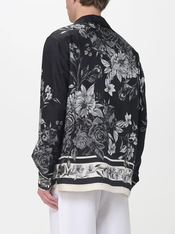 Dolce & Gabbana Silk Shirt With Floral Print