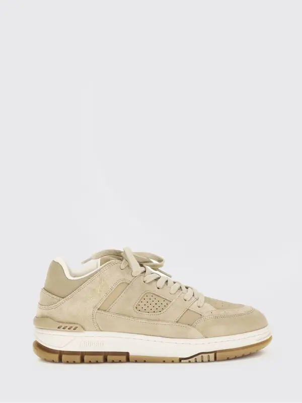Axel Arigato Area Lo Sneakers In Smooth Calf Leather And Suede