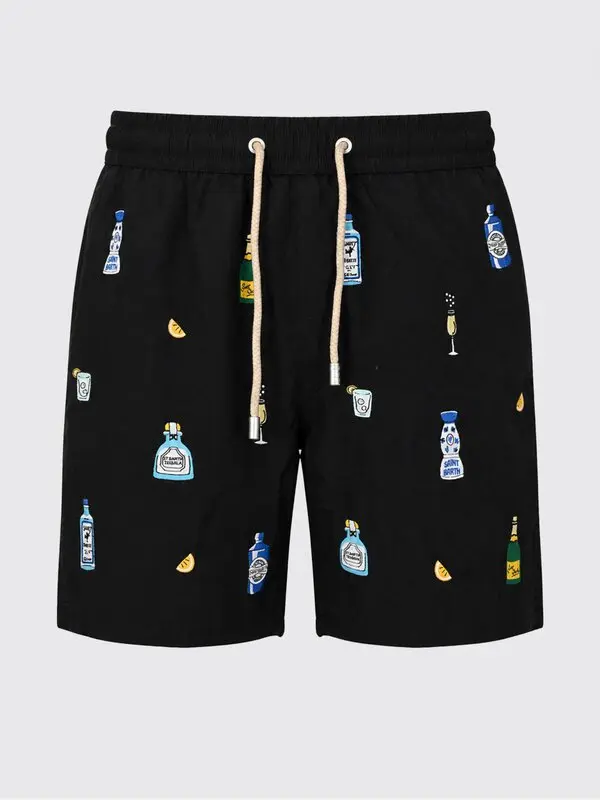 MC2 SAINT BARTH Polyester Swim Shorts With Elasticated Drawstring Waist