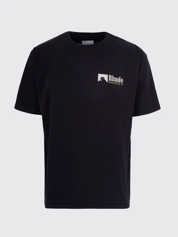 Rhude Cotton T-shirt With Logo