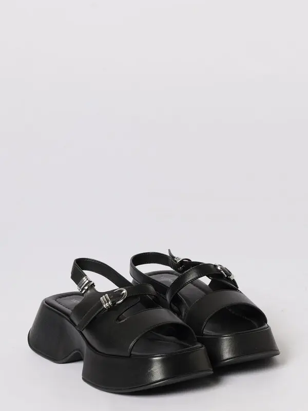 VIC MATIE Leather Slingback Sandals