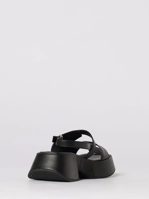 VIC MATIE Leather Slingback Sandals