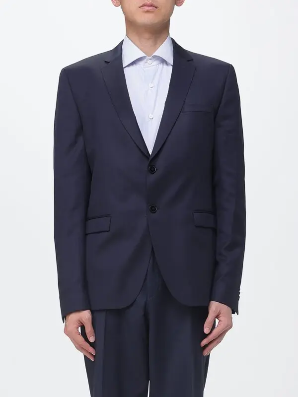 BOSS Virgin Wool Single-breasted Blazer