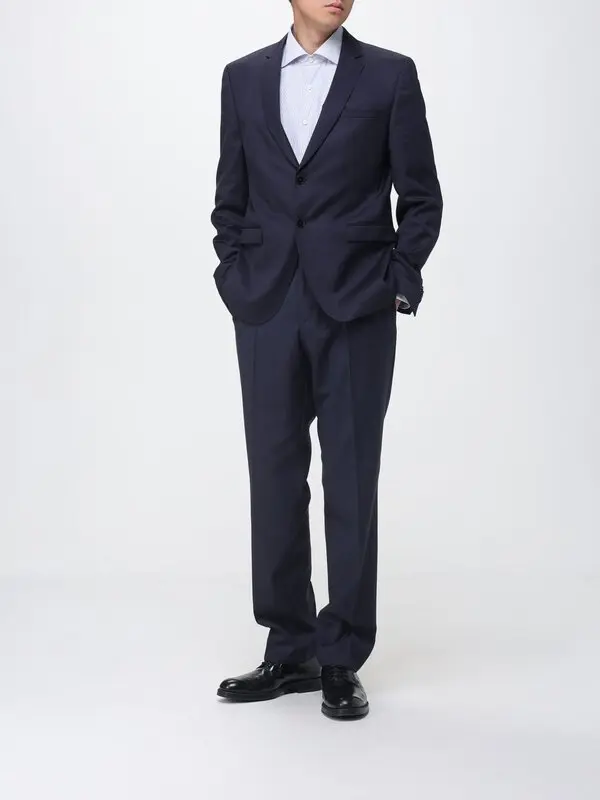 BOSS Virgin Wool Single-breasted Blazer