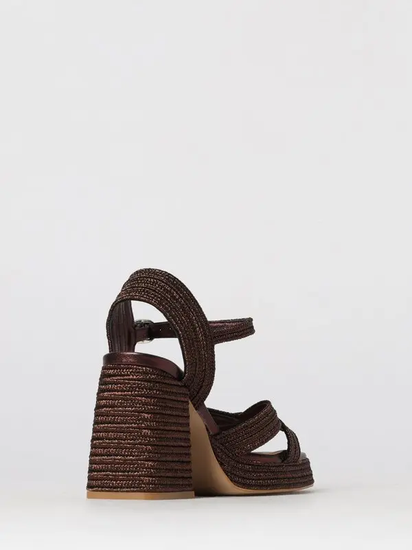 CastaÑer Heeled Sandals Colour - Brown