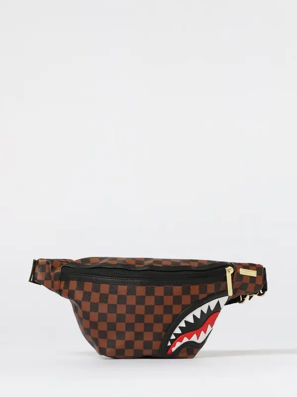 SPRAYGROUND Checkerboard Shark Bite Belt Bag