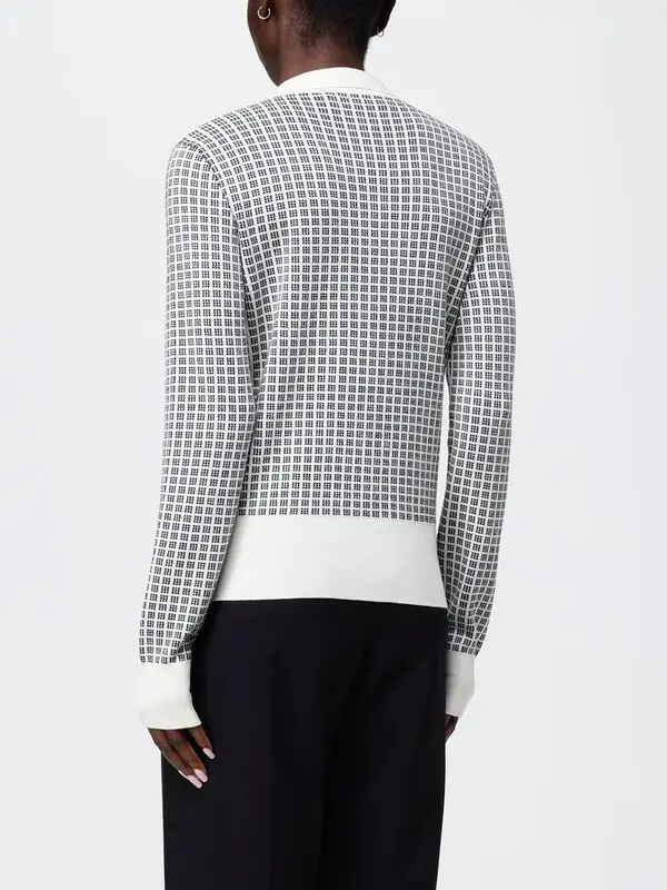 Marni Checked Virgin Wool And Silk Polo Shirt