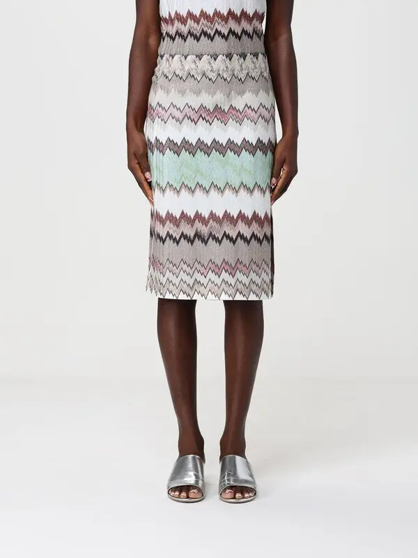 Missoni Lurex Viscose Midi Skirt