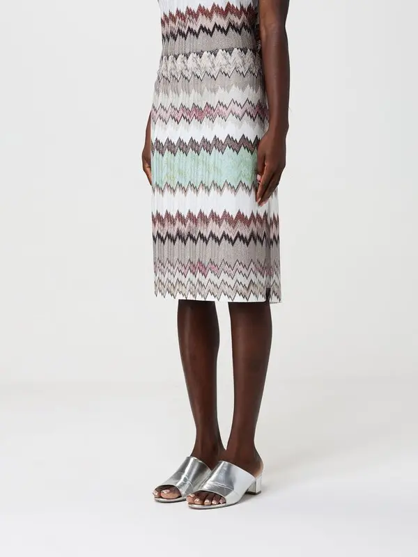 Missoni Lurex Viscose Midi Skirt