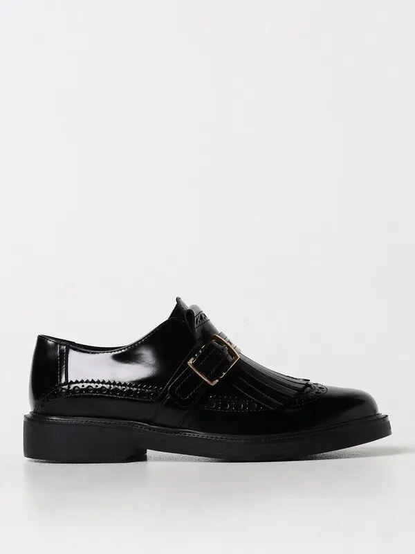 TOD'S Brogues With Buckle And Fringe Detail
