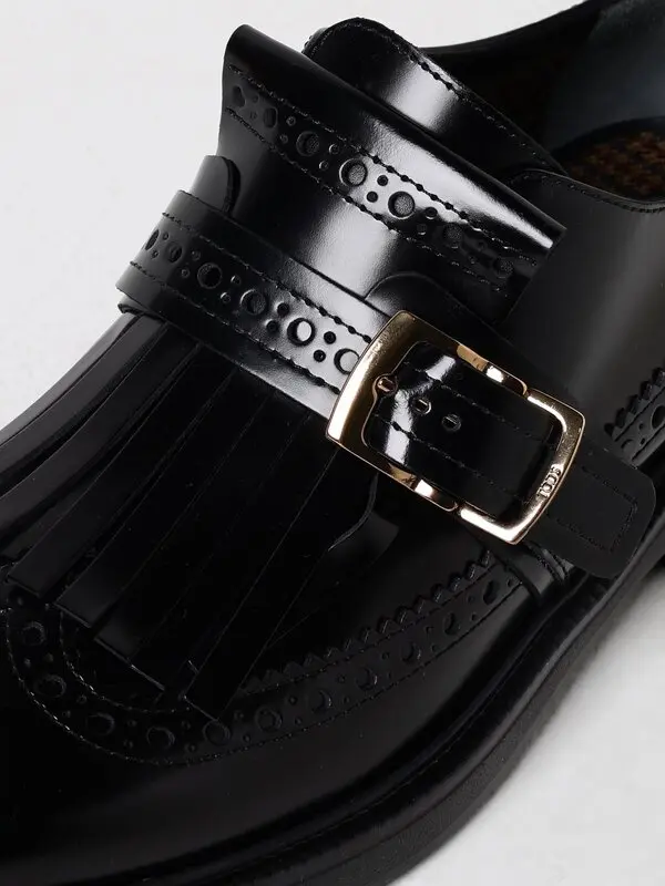 TOD'S Brogues With Buckle And Fringe Detail