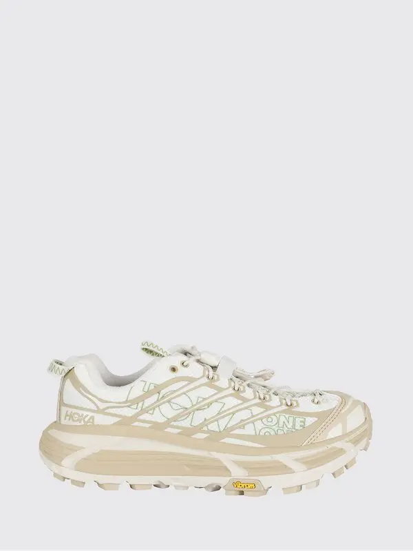 HOKA® Mafate Three2 Technical Fabric Sneakers - Nude