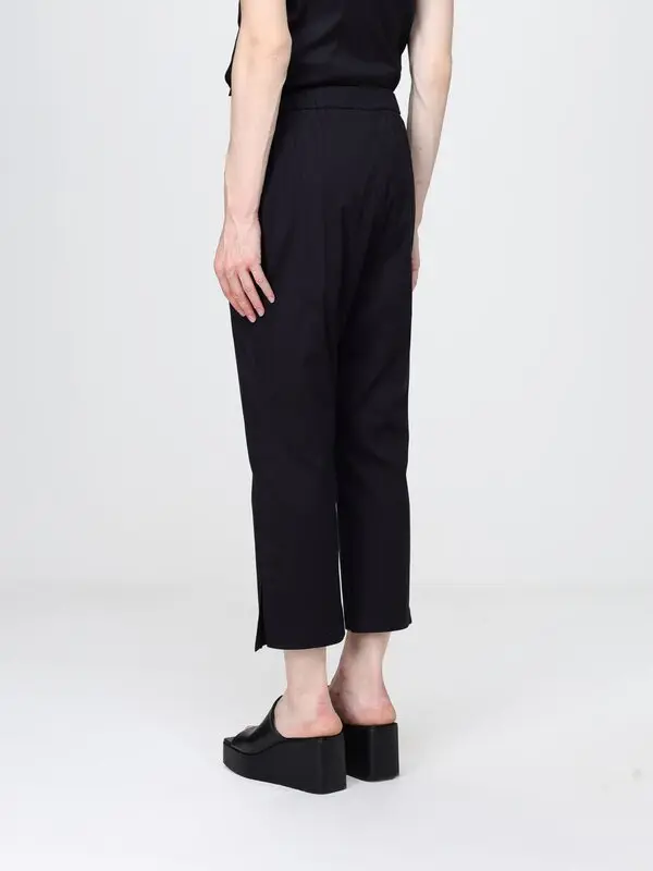 Max Mara Cropped Flared Cotton Poplin Trousers