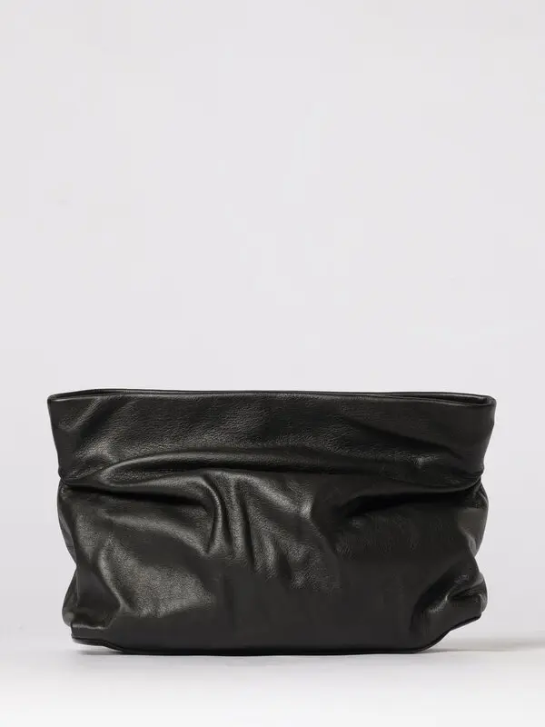 VIC MATIE Leather Handbag - Black