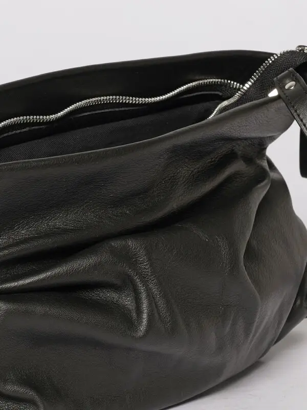VIC MATIE Leather Handbag - Black