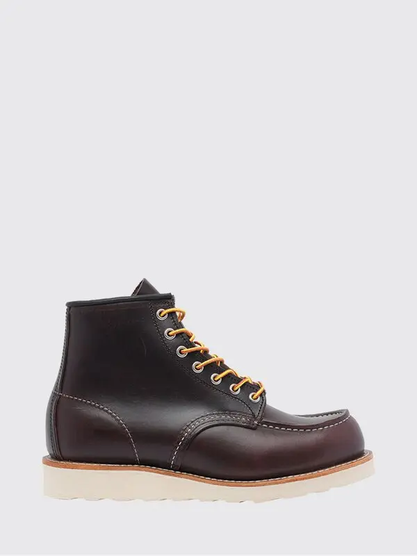 Red Wing Classic Moc Toe Leather Ankle Boots
