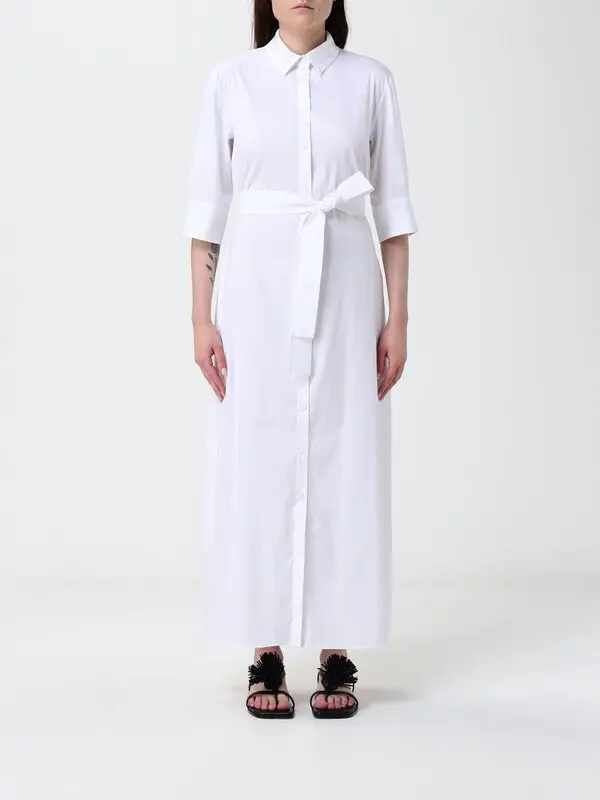 Max Mara Cotton Blend Shirt Dress