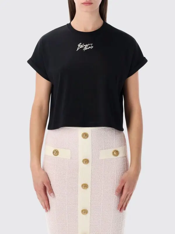 Balmain T-shirt Colour - Black