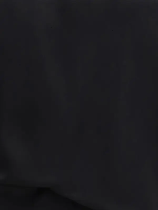 Sportmax Dolmen Long Satin Dress - Black