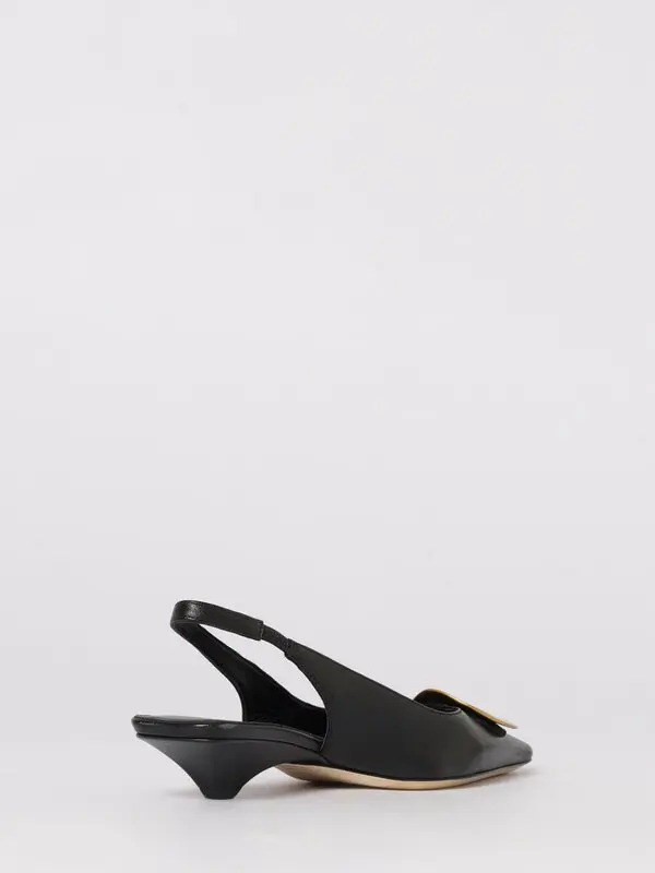 VIC MATIE Baron Leather Slingback Pumps