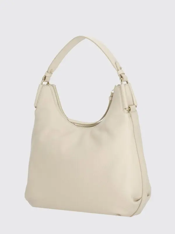 COCCINELLE Rebekka Grained Leather Bag - Beige