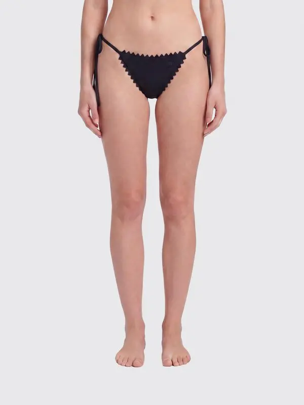 Jacquemus Stretch Polyamide Bikini Briefs - Black