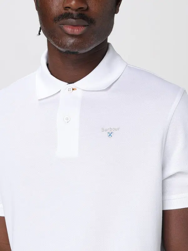 Barbour Cotton Polo Shirt With Logo