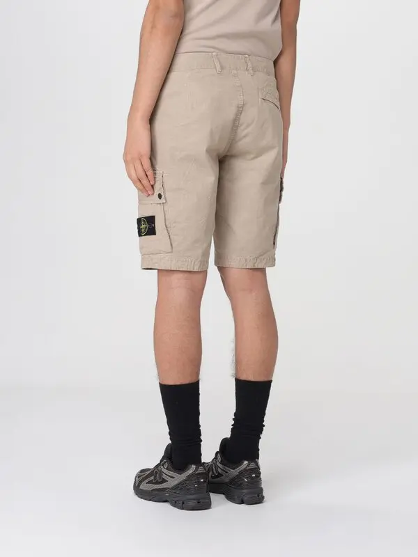 Stone Island Cotton Cargo Shorts