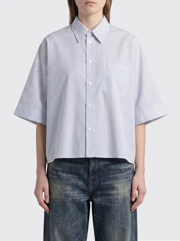 MAISON MARGIELA Striped Cotton Shirt