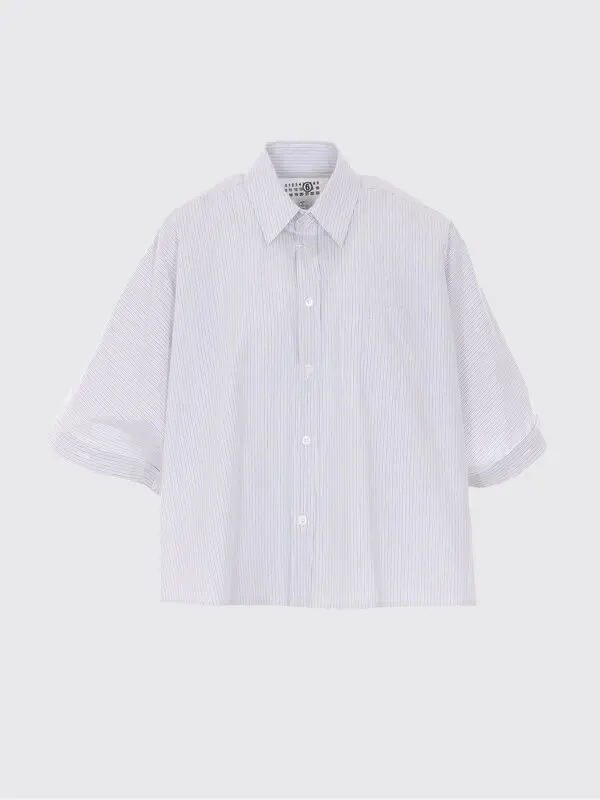 MAISON MARGIELA Striped Cotton Shirt