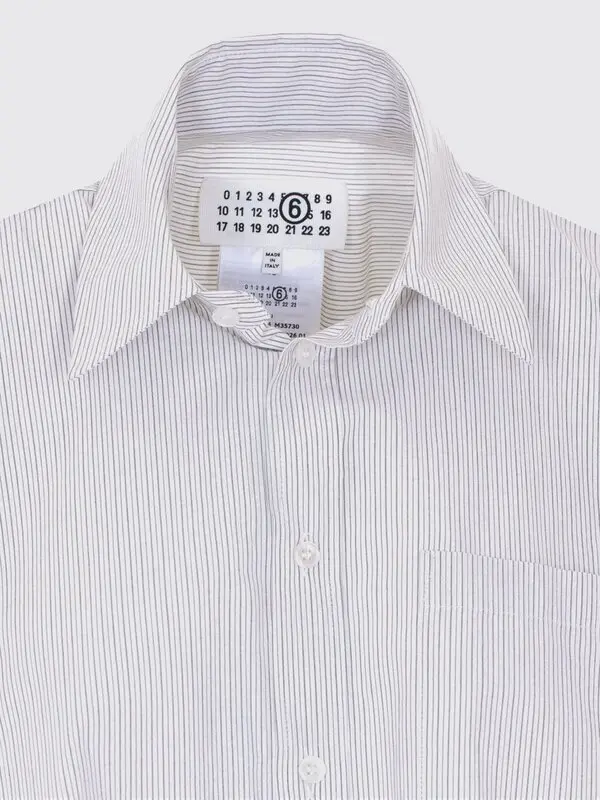 MAISON MARGIELA Striped Cotton Shirt