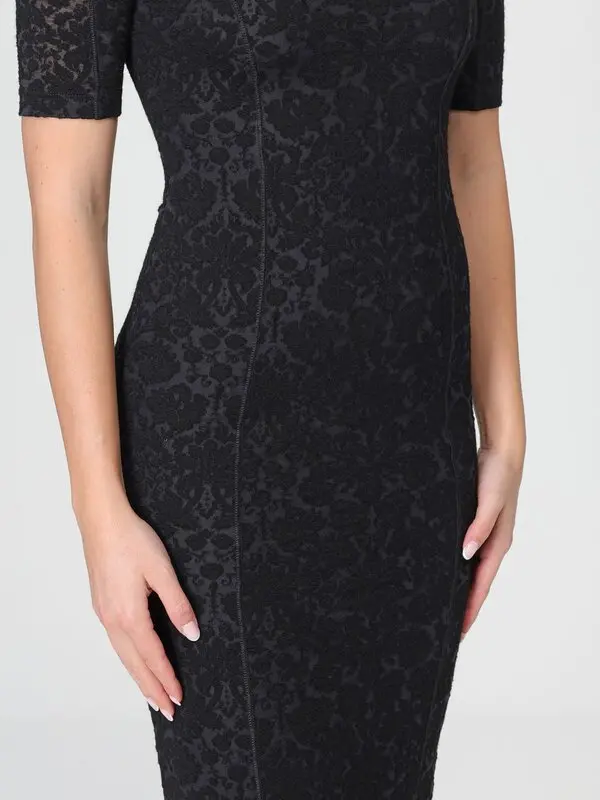 Pinko Textured Midi Dress