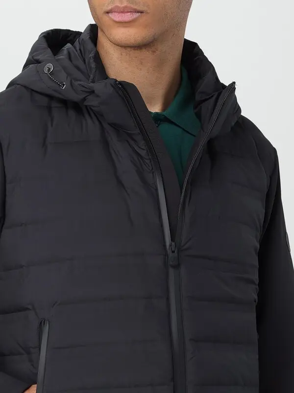 PEOPLE OF SHIBUYA Zip-up Puffer Jacket With Hood