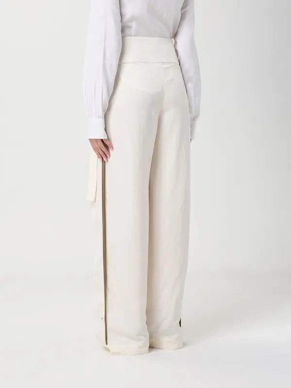 ENTIRE STUDIOS Linen Blend Palazzo Trousers