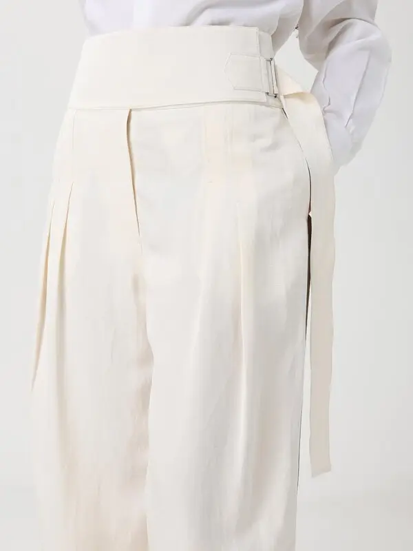 ENTIRE STUDIOS Linen Blend Palazzo Trousers
